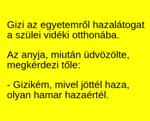 VICC: Gizi stoppol - TUDNOD KELL